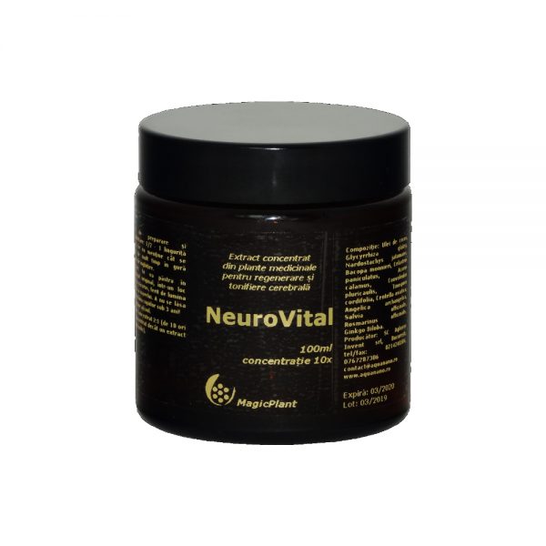 NeuroVital, extract concentrat pentru regenerare și tonifiere cerebrală ...